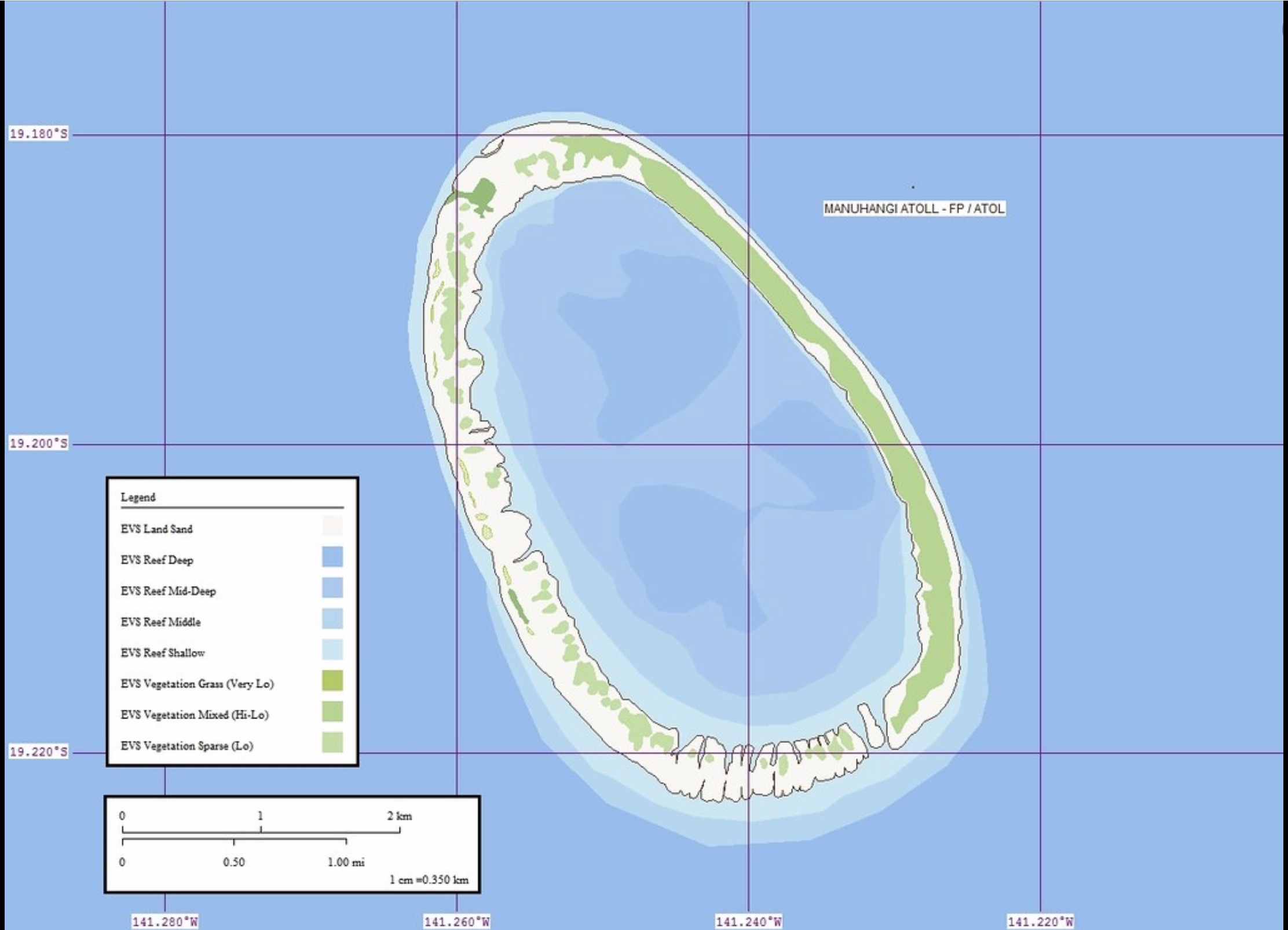 French Polynesia: For sale Manuhangi Atoll with its private lagoon and ...